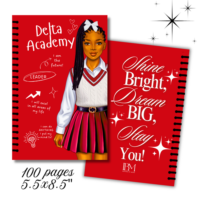 Delta Academy Notebook – InspiredByMona